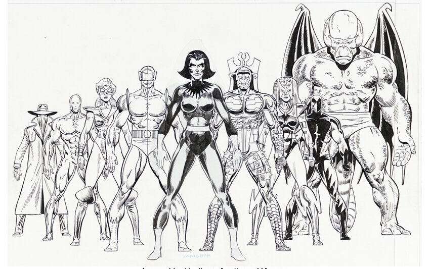 Keith Pollard | Official Handbook of the Marvel Universe Master Edition ...