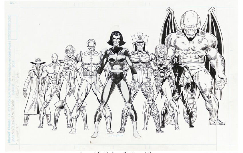 Keith Pollard | Official Handbook of the Marvel Universe Master Edition ...