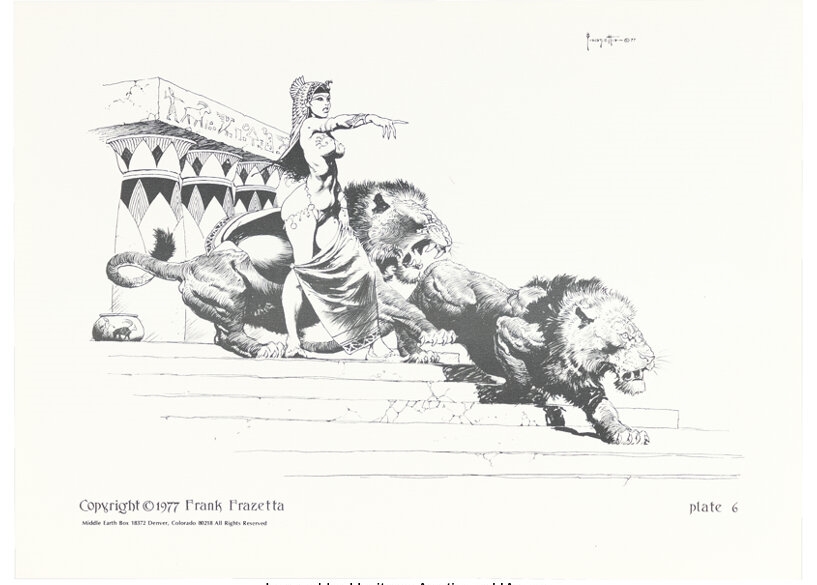 Frank Frazetta | Women of The Ages | MutualArt