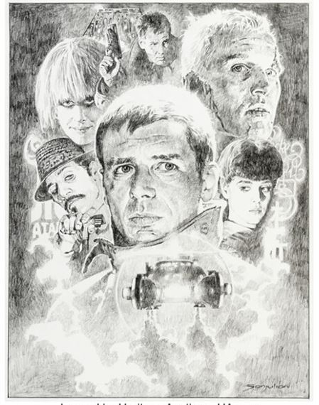 Manuel Perez Clemente | Blade Runner Illustration | MutualArt