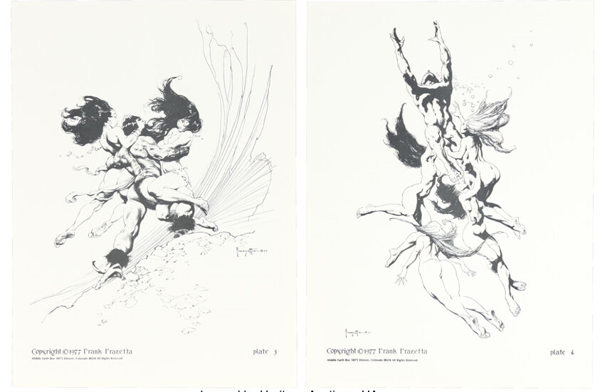 Frank Frazetta | Women of The Ages | MutualArt