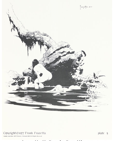 Frank Frazetta | Women of The Ages | MutualArt