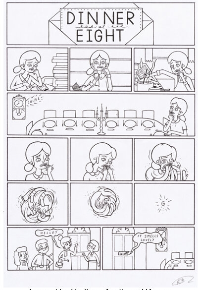 Kristyna Baczynski | The Strumpet Complete 1-Page Story | MutualArt