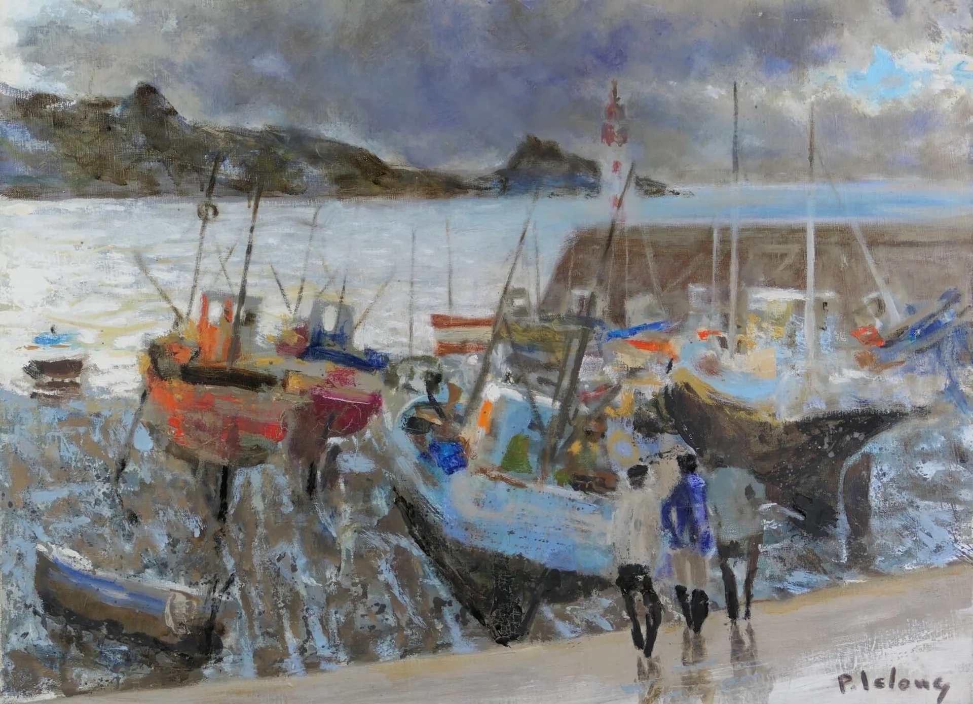 Pierre Lelong | Port d'Elzie | MutualArt