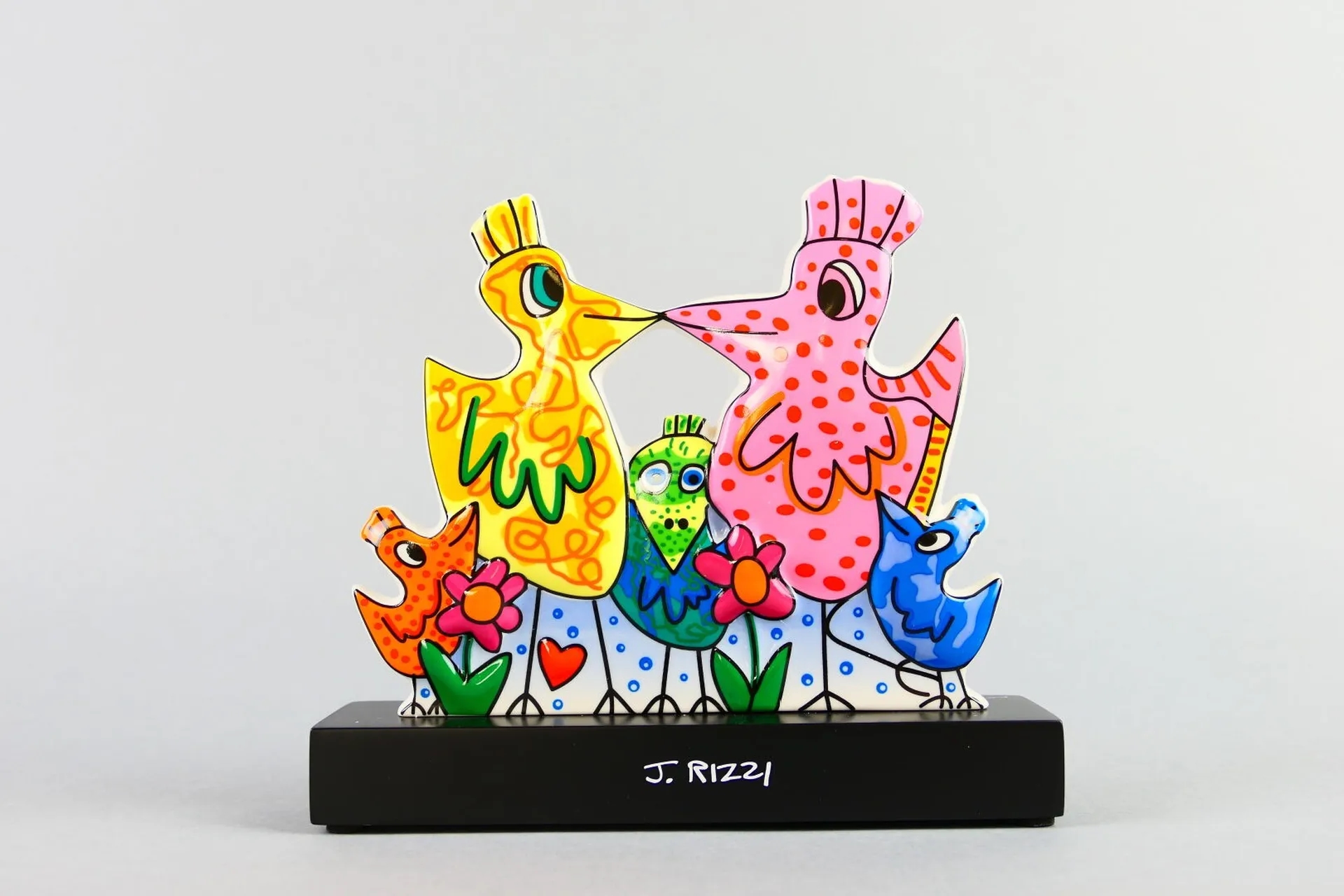 James Rizzi | Our Colorfull Family | MutualArt