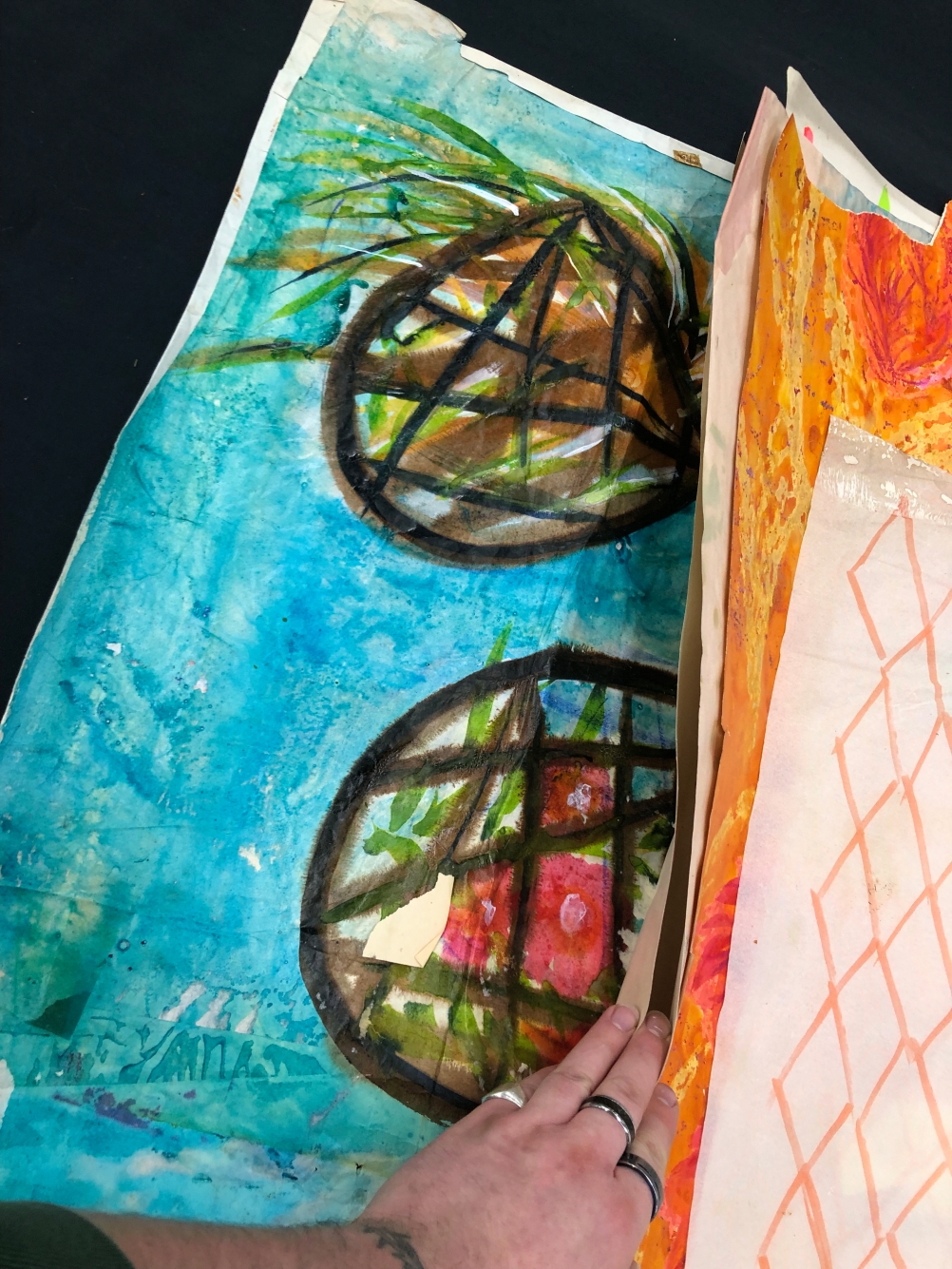 Althea McNish | COLLECTION OF SNIPPETS AND COLOUR TESTED SHEETS | MutualArt