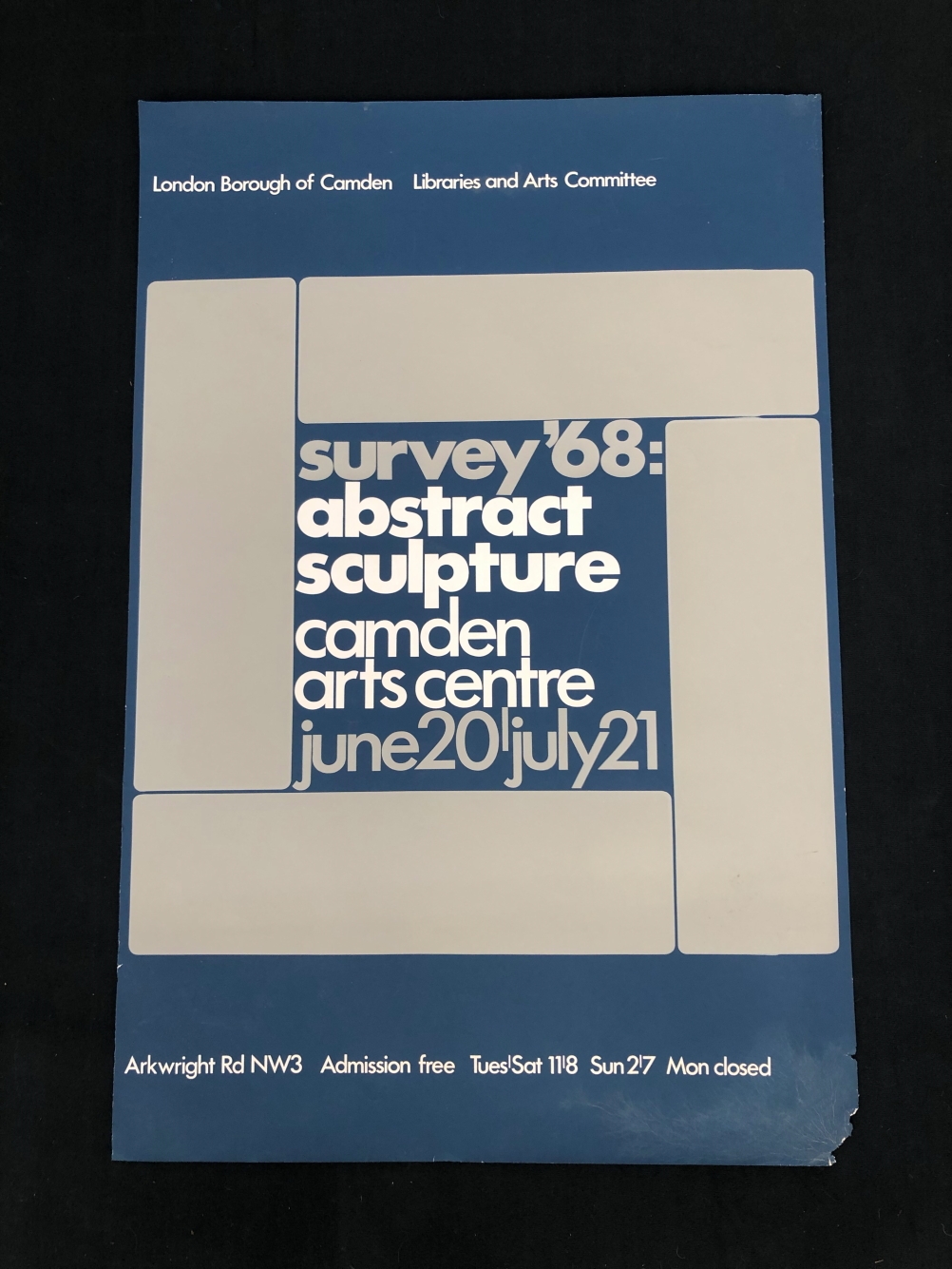 John Joseph Weiss | FOR CAMDEN ARTS CENTRE AND THE CENTRAL LIBRARY ...