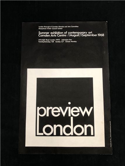 John Joseph Weiss | FOR CAMDEN ARTS CENTRE AND THE CENTRAL LIBRARY ...