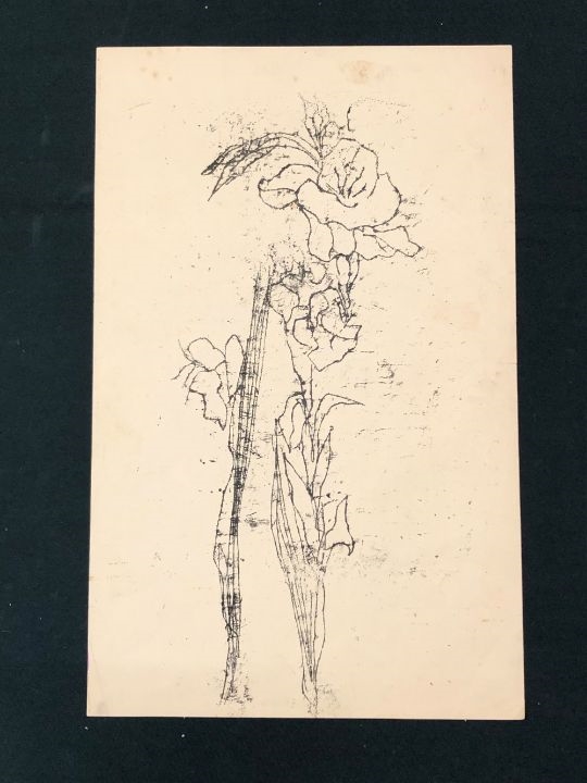 Althea McNish | TWO STEMS OF FLOWERS | MutualArt