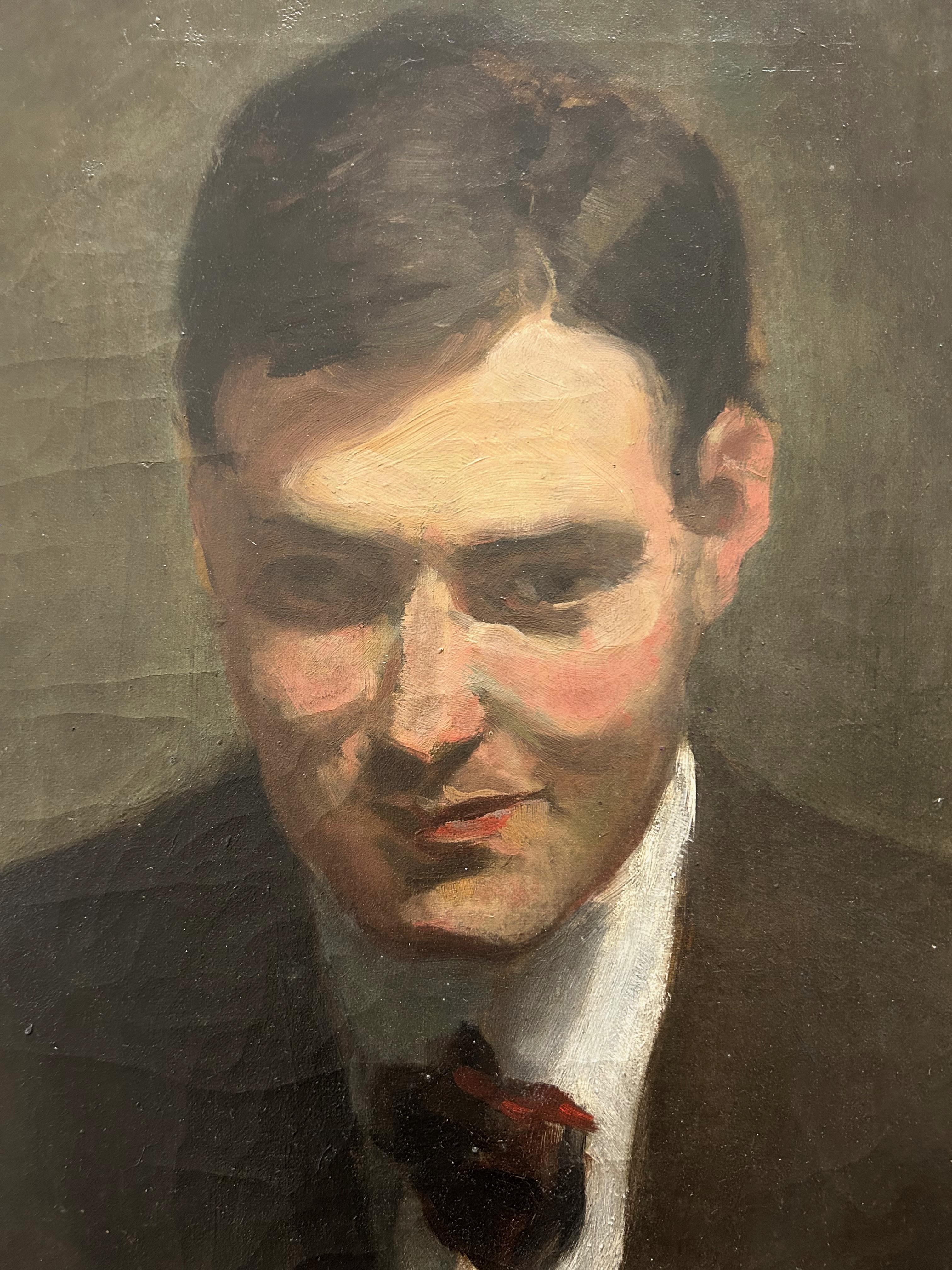 John Newton Howitt | JOHN HOWITT (1885-1958) Portrait of Gerrit Beneker ...