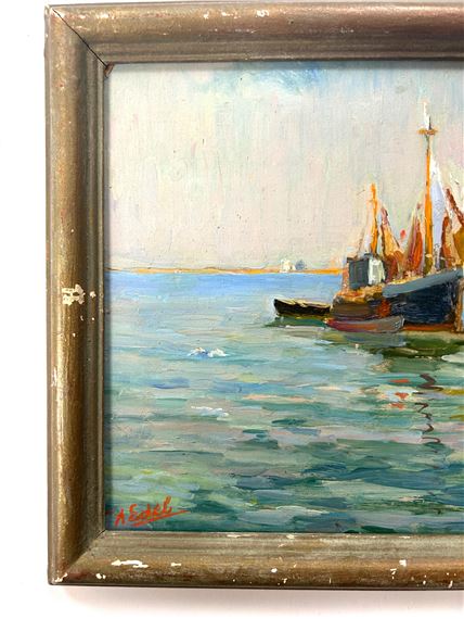 Albert Edel | ALBERT EDEL (1890-1961) Provincetown (1932) | MutualArt