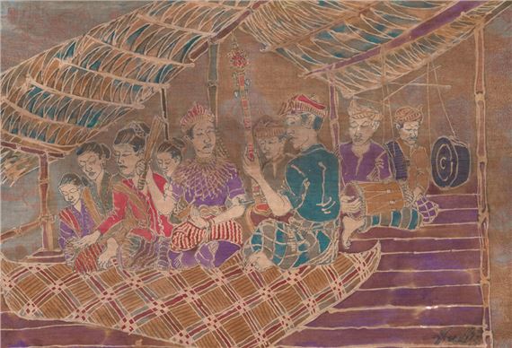 Yusoff Abdullah | Wayang Kulit (1971) | MutualArt