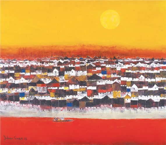 Jehan Chan | Fishing Village By The River, 2005 (2005) | MutualArt