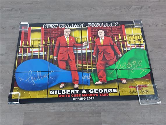 Gilbert & George | GILBERT & GEORGE TATE MODERN, EXHIBITION POSTER ...