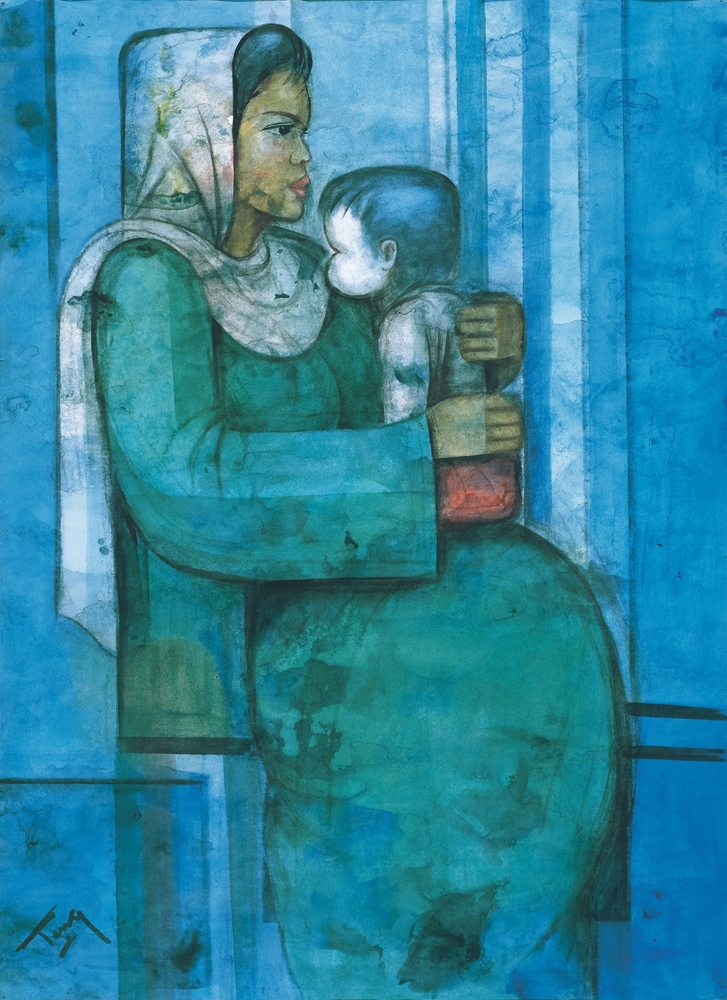 Chuah Thean Teng | Mother And Child, 1980s (1980s) | MutualArt