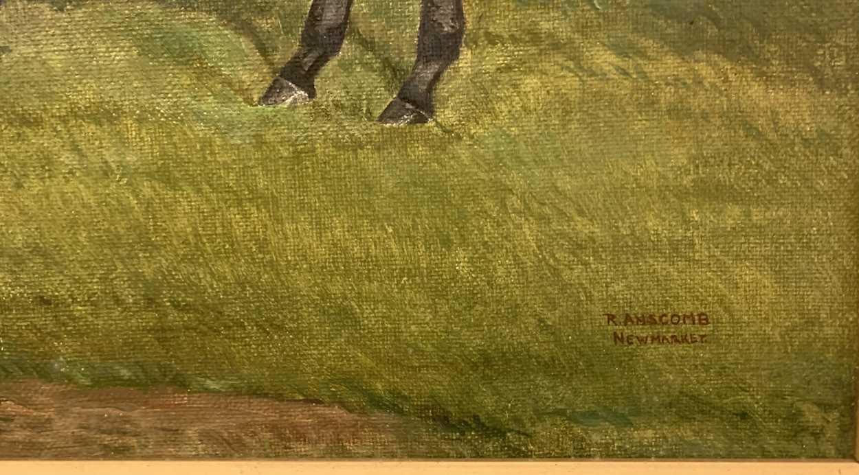 Robert Anscombe | Portrait of Congo and her foal by Abernant standing ...