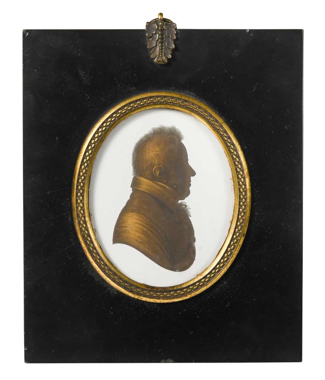 John Field | Portrait silhouette of a gentleman | MutualArt