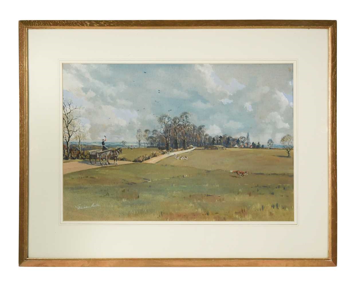 Graham Smith | The Pytchley - In full cry going into Scotland Wood past ...