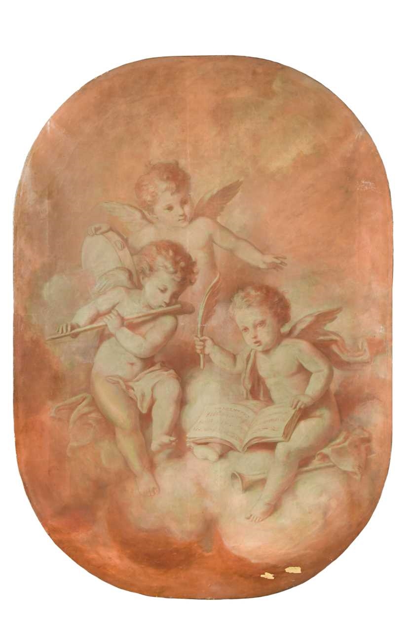 Piat-Joseph Sauvage | Allegory of Music; and Allegory of Art | MutualArt