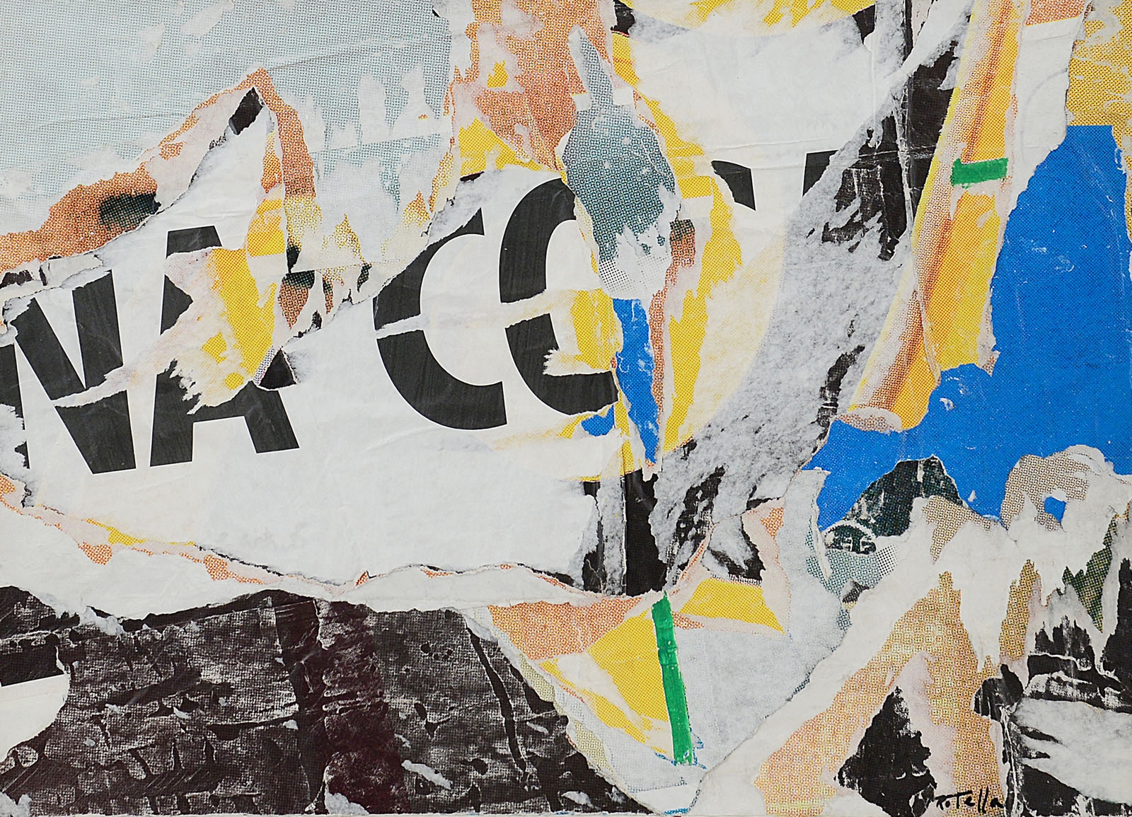 Mimmo Rotella | Naco (1990) | MutualArt