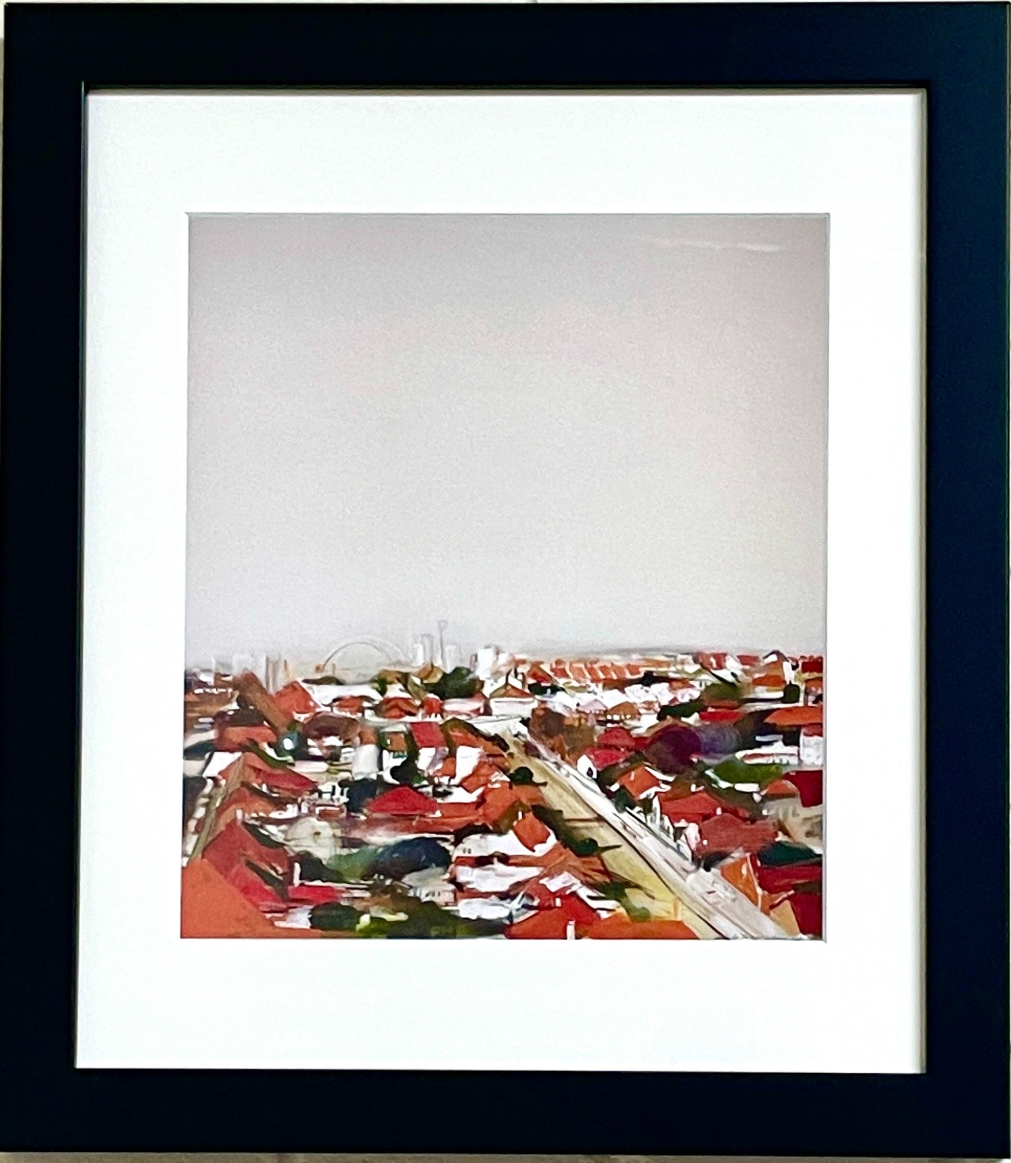 Brett Whiteley | Brett Whiteley - Red Roofs - Study For Great ...