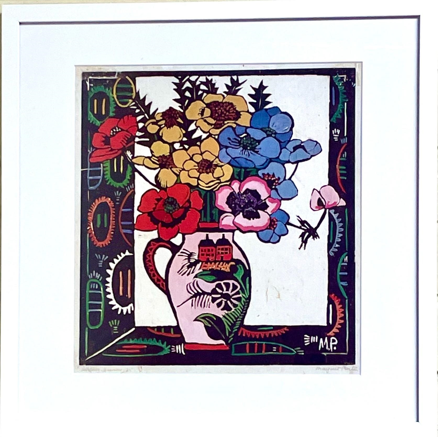 Margaret Preston | Margaret Preston - Anemones. Print Of The Original ...