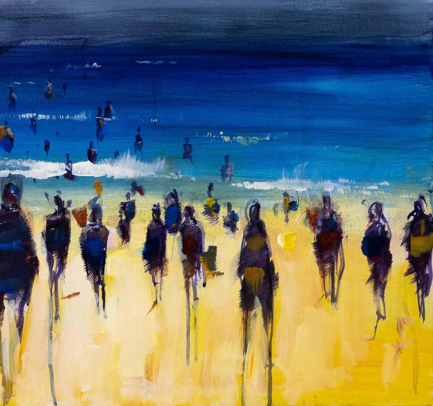 Chris Pekel | Beach Day (2022) | MutualArt