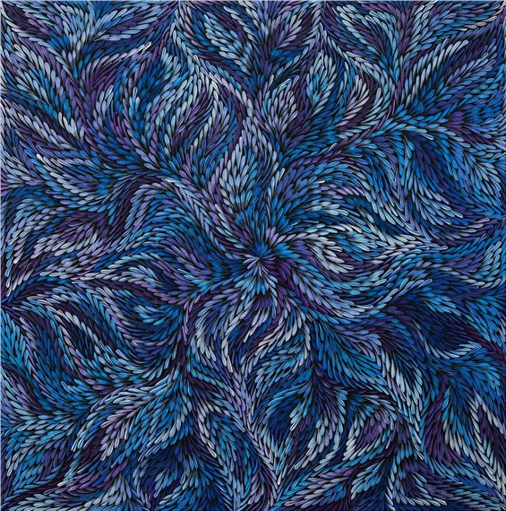Dulcie Long Pwerle | Bush Medicine Leaves (2021) | MutualArt