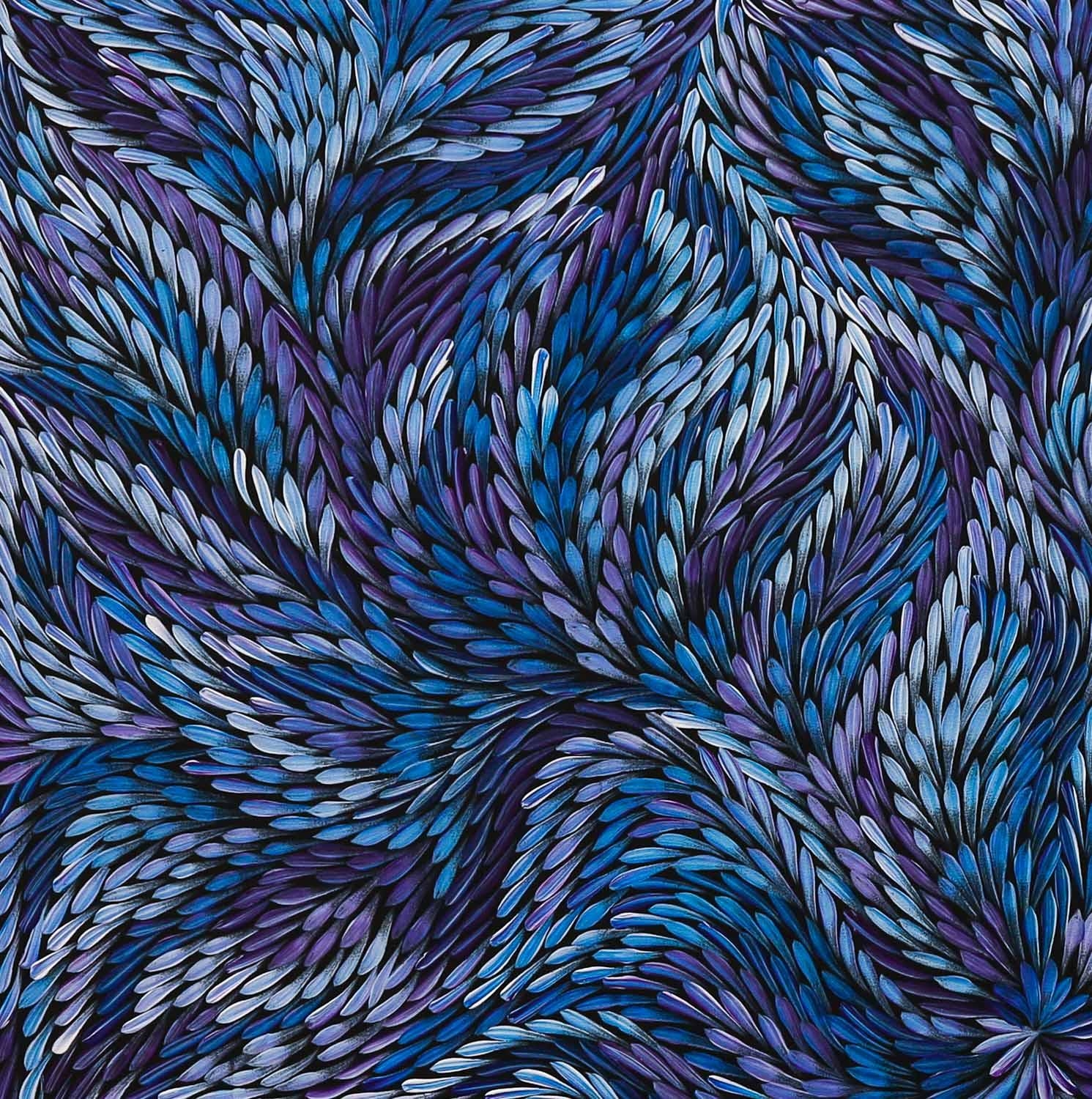 Dulcie Long Pwerle | Bush Medicine Leaves (2021) | MutualArt
