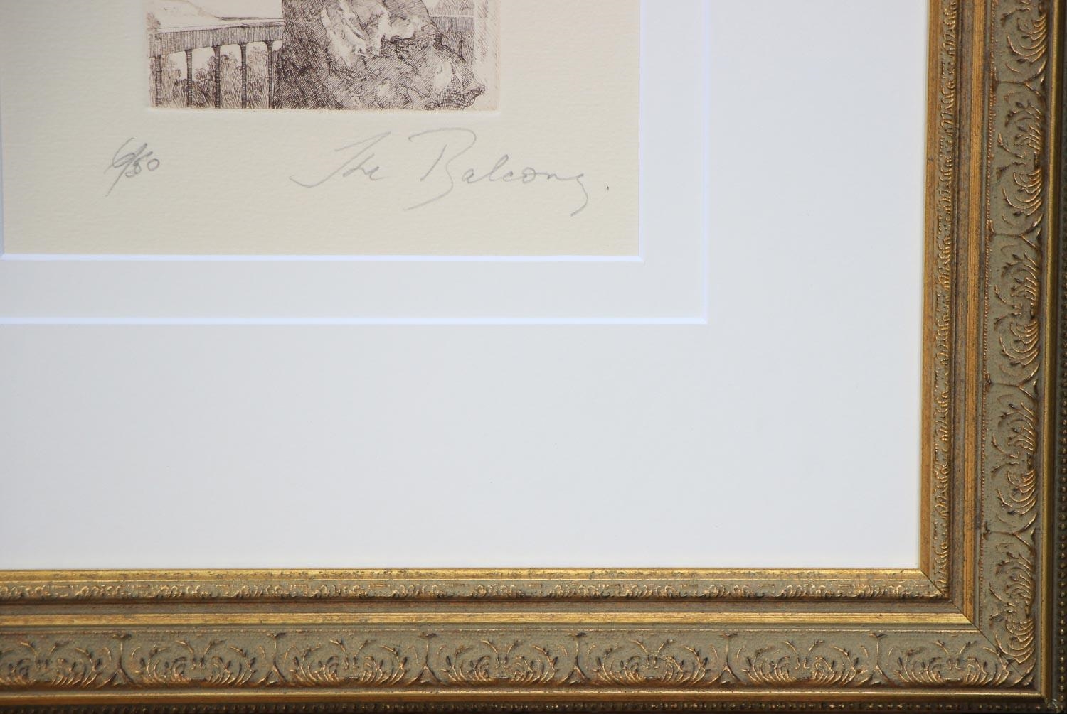 Adrian George Feint | The Balcony (1982) | MutualArt