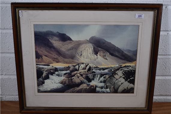 William Heaton Cooper | three lake district scene colour prints | MutualArt