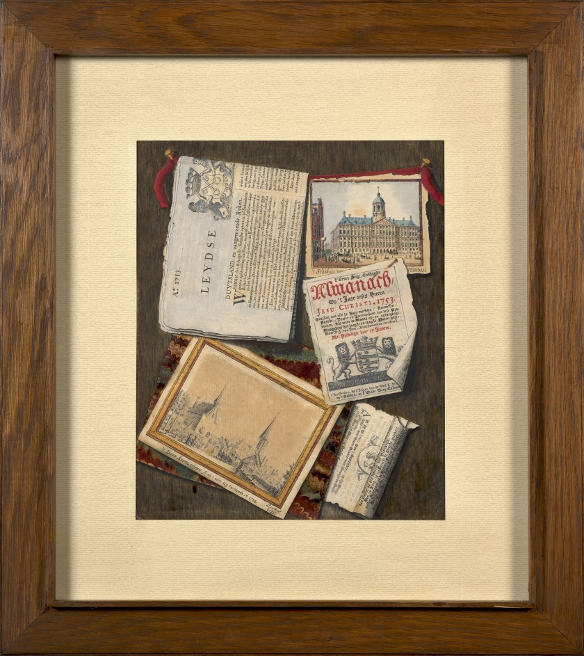 Laurentius Groskopf | Trompe-l'œil au dessin, aux imprimés et à l ...