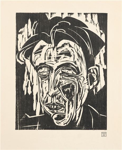 Albert Müller | Portrait Rudolf Hübscher, 1924 (1924) | MutualArt