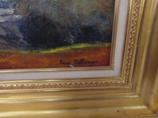 René Charles Bellanger | View of a village | MutualArt