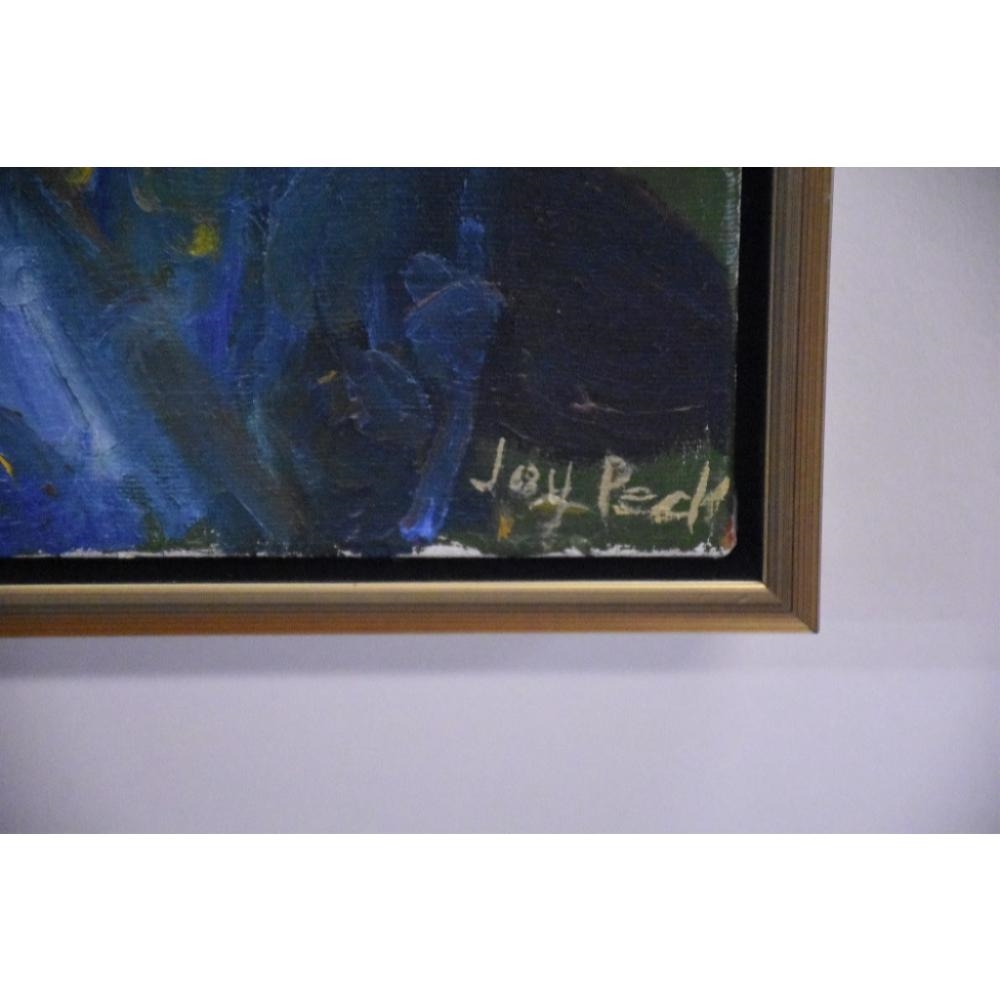Joy Peck | Joy Peck- Lady with Flowers | MutualArt
