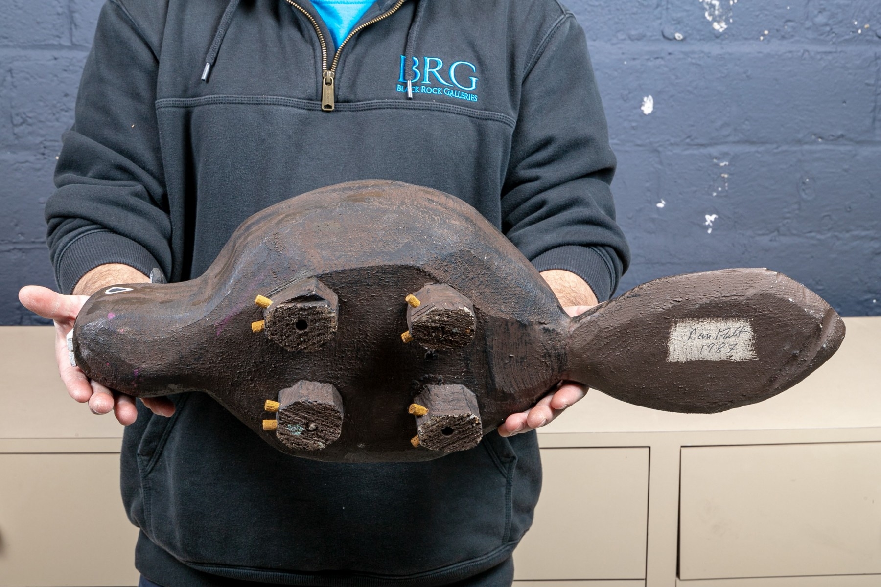 Dan Falt | Beaver Sculpture | MutualArt