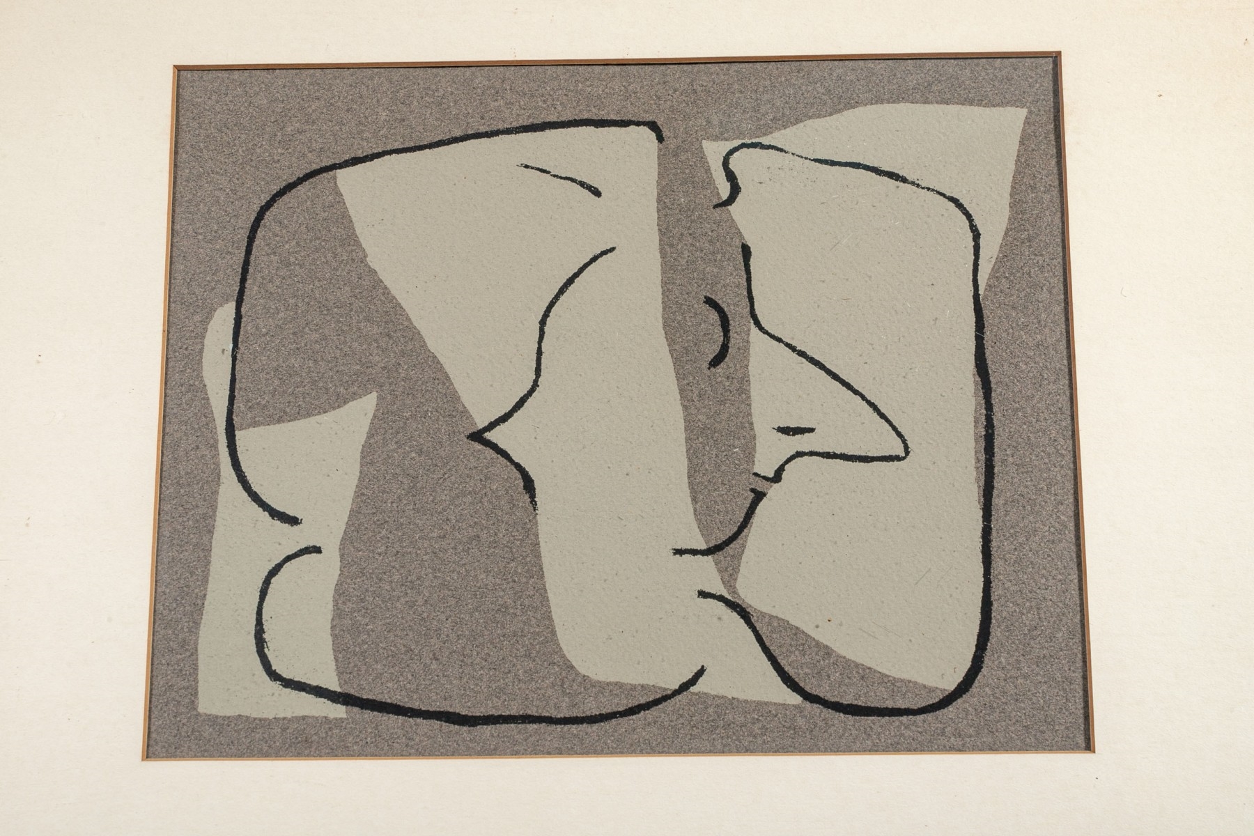 Joseph Solman | Mozart Profile To The Right | MutualArt