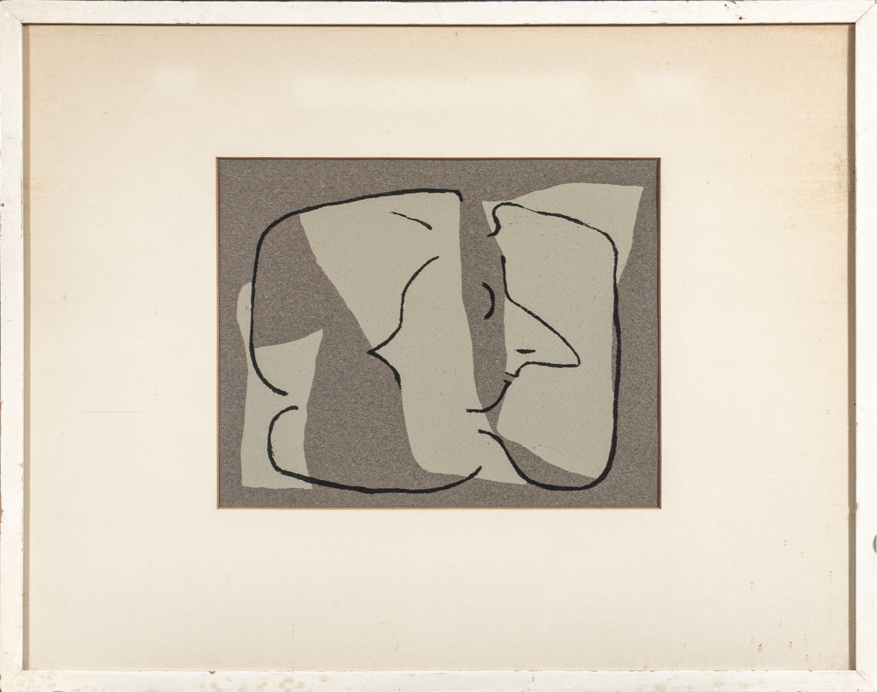 Joseph Solman | Mozart Profile To The Right | MutualArt