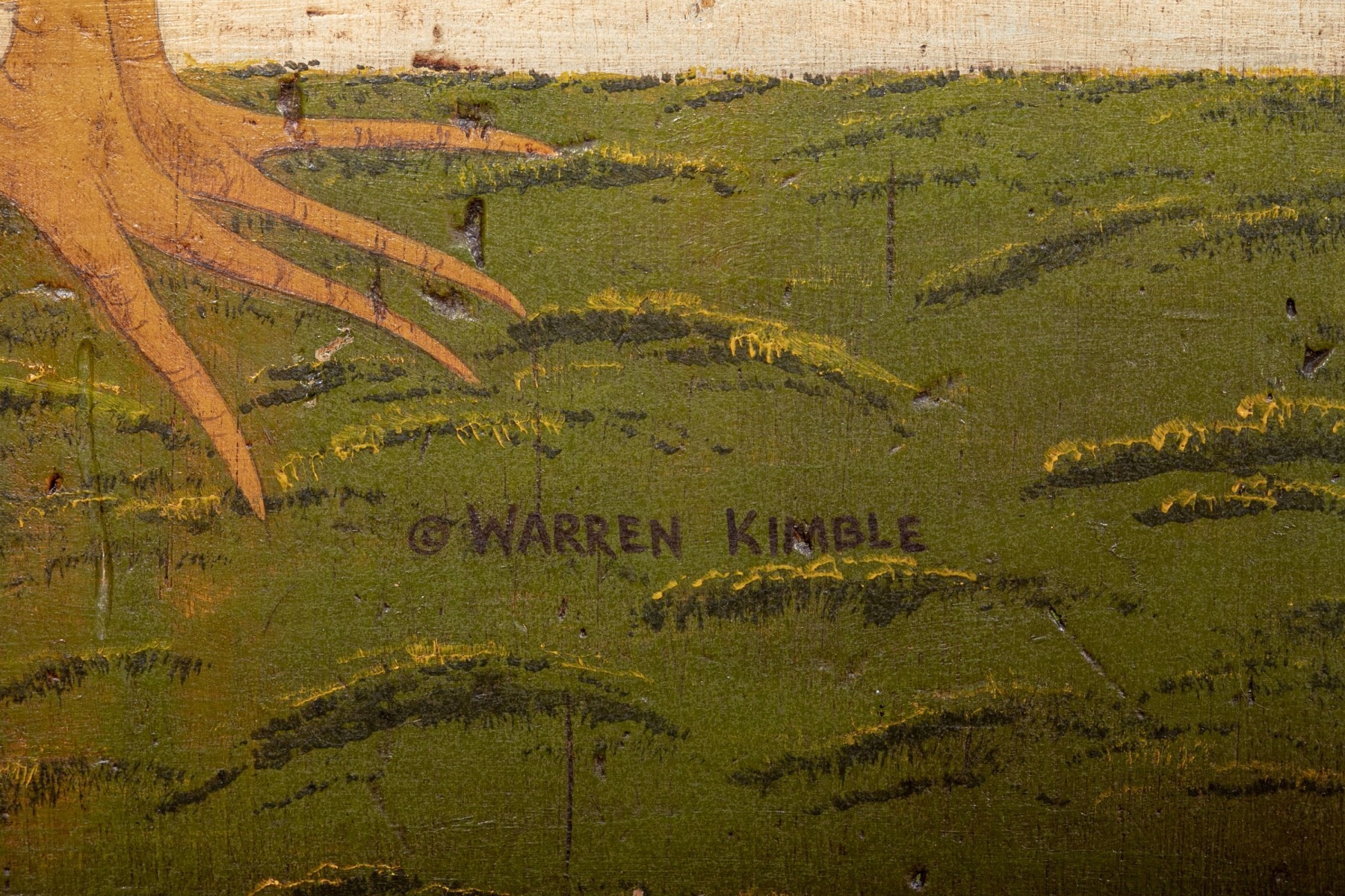 Warren Kimble | ROOSTER FACING EAST (1995) | MutualArt