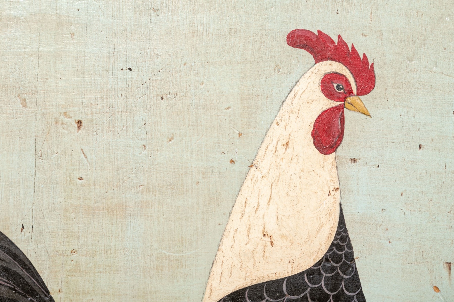 Warren Kimble | ROOSTER FACING EAST (1995) | MutualArt