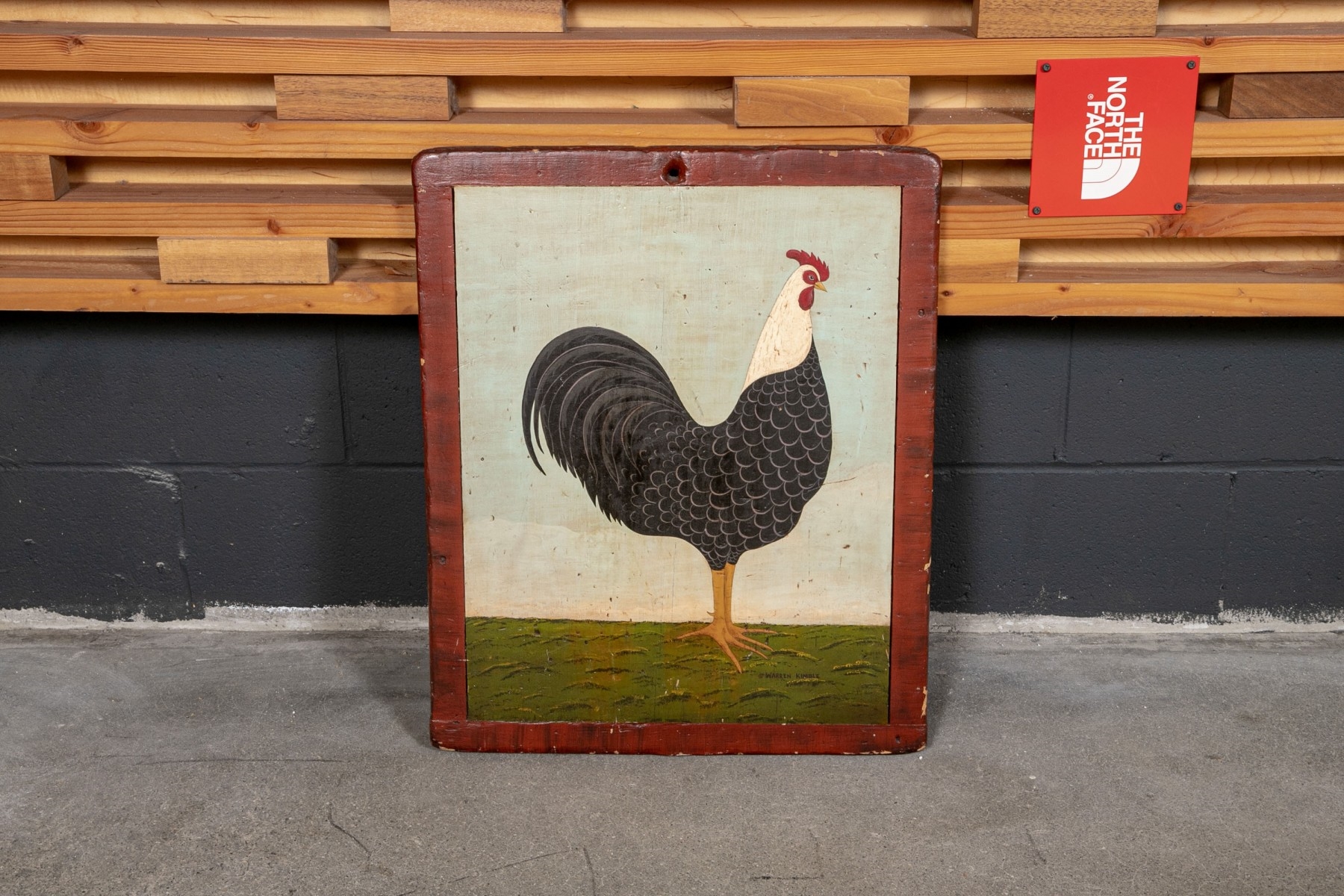 Warren Kimble | ROOSTER FACING EAST (1995) | MutualArt