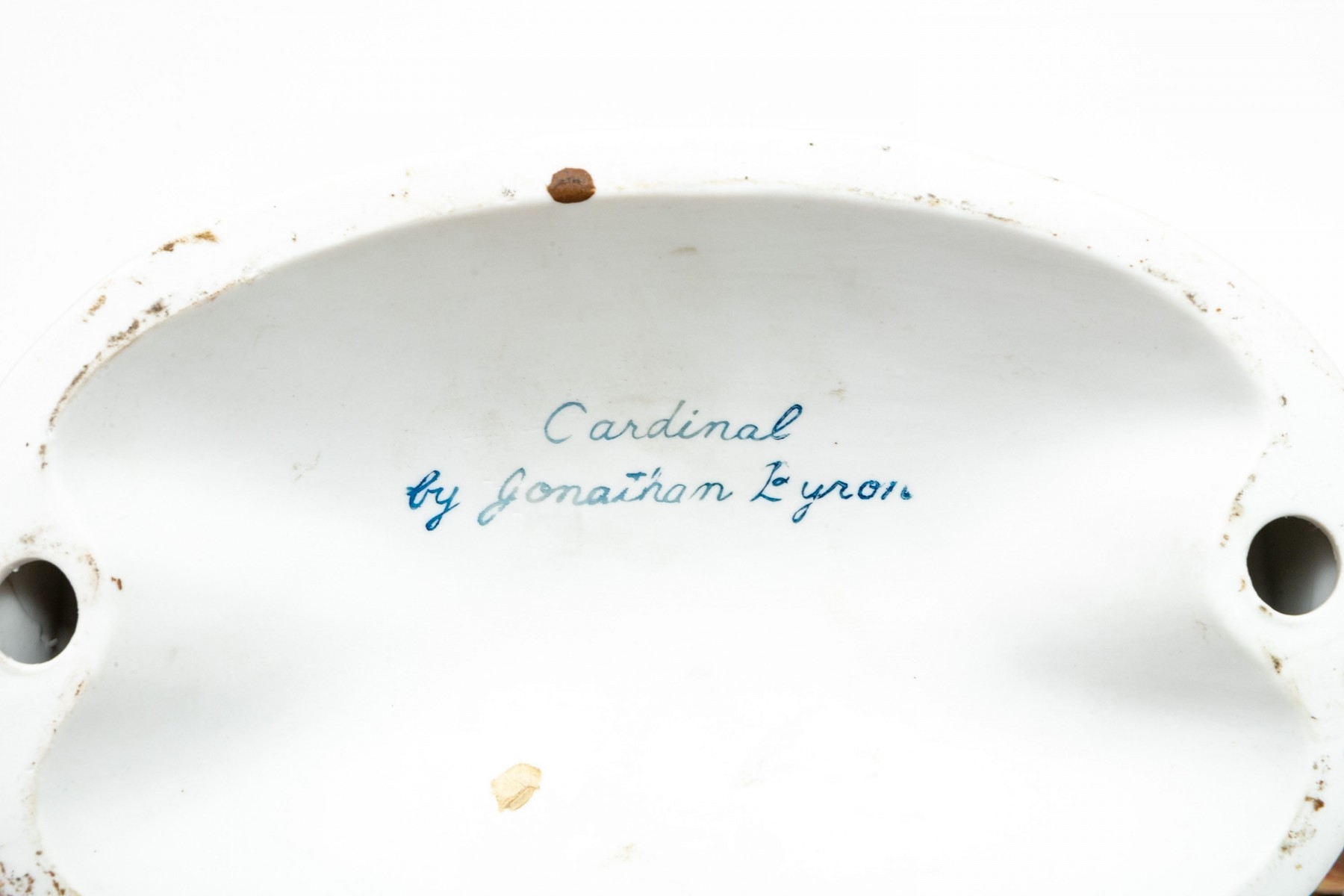 Jonathan Byron | A Pair Of Porcelain Figurines Of Cardinals By Jonathan ...