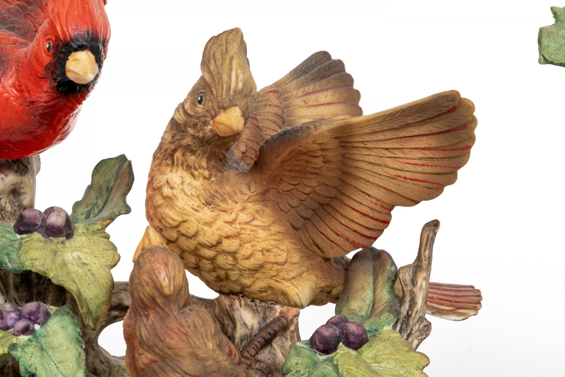 Jonathan Byron | A Pair Of Porcelain Figurines Of Cardinals By Jonathan ...