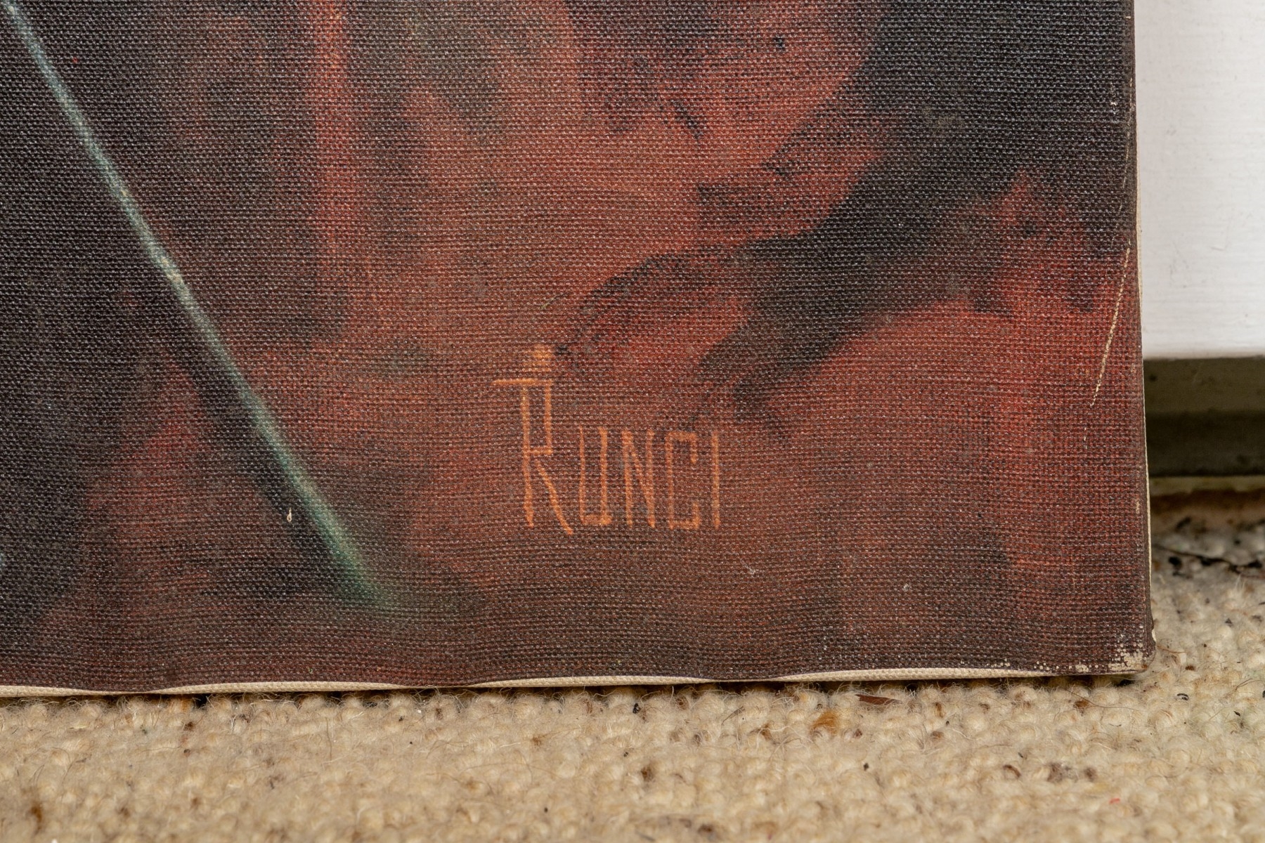 Edward Runci | Edward Runci Reproduction Print On Canvas | MutualArt