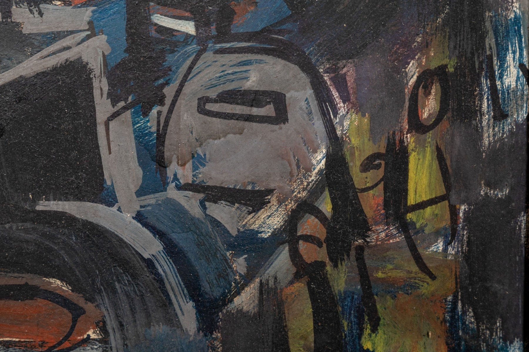 Frederick Franck | Abstract Times Square Nightlife | MutualArt