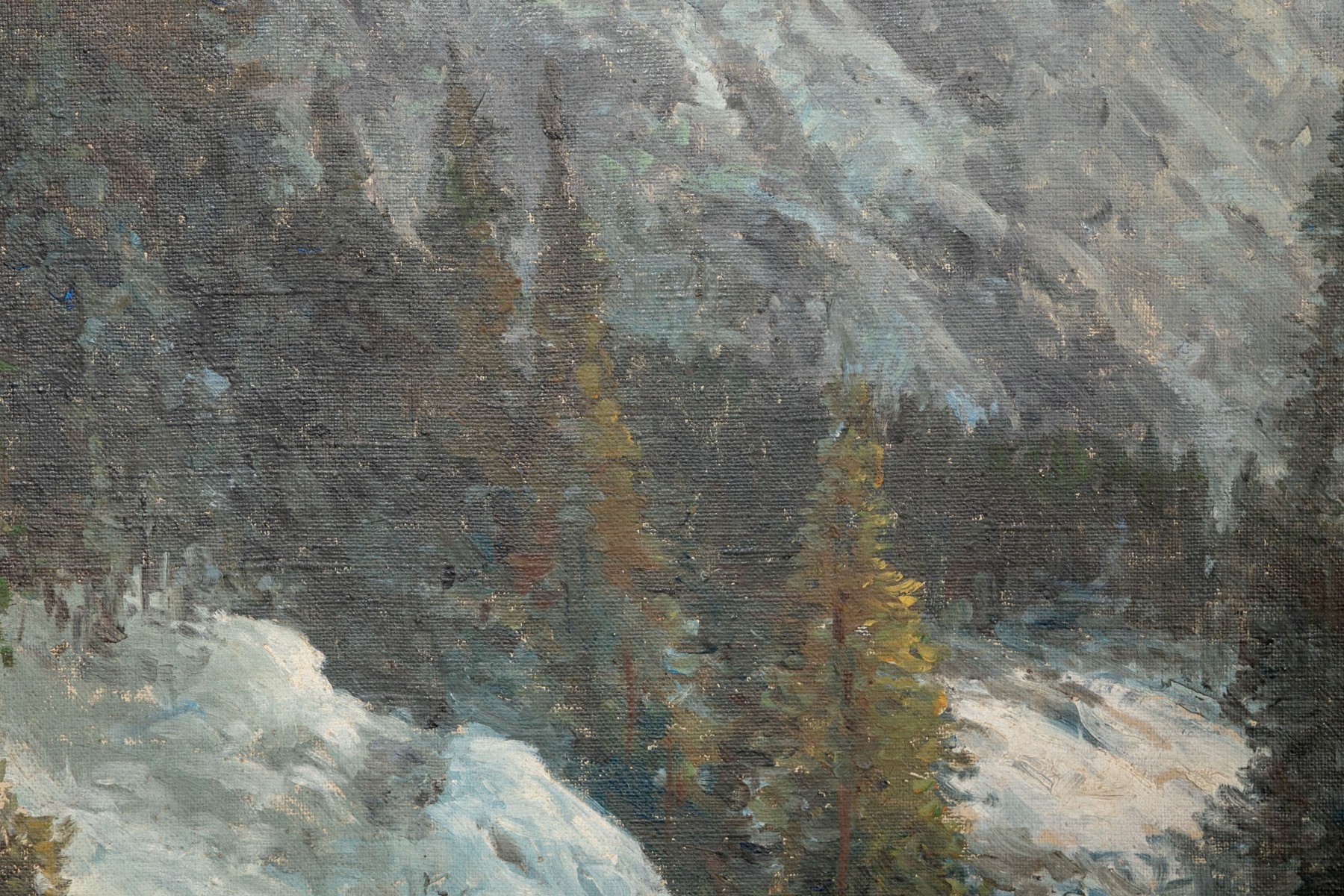 Wiktor Korecki | Snowy Winter Landscape | MutualArt