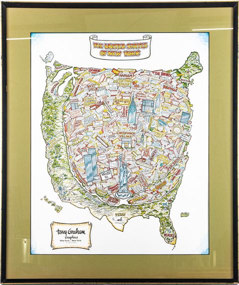 Tony Graham | The United States of New York (Circa 1978) | MutualArt
