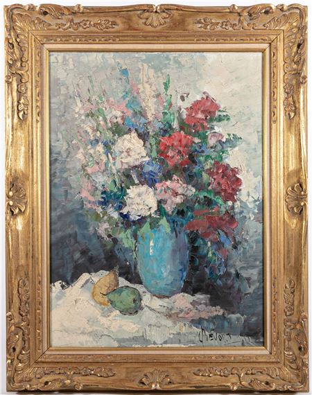Jan Bévort | large floral still life. | MutualArt