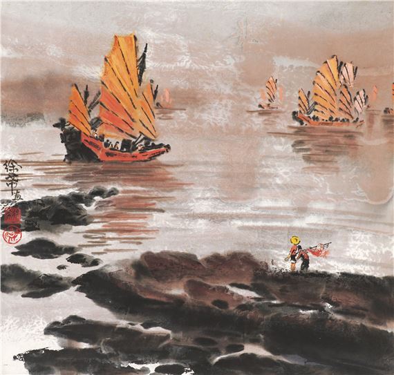 Xu Xi | Back in a Silent Sunset | MutualArt