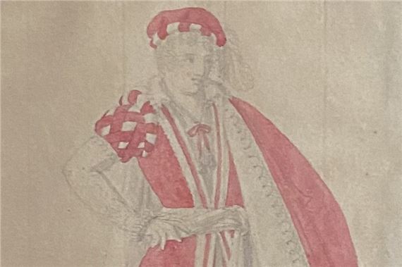 French School, 19th Century | Valet en habit rouge | MutualArt